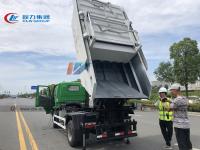 China Dongfeng 7cbm 7000L Sealed Dump Garbage Truck 120HP Diesel Euro II for sale