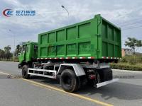 China 13,000L Dongfeng Hook Lift Garbage Truck with 13m³ Capacity and 190HP Cummins Engine for Waste Management for sale