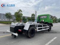 China 13,000L Dongfeng Hook Lift Garbage Truck with 13m³ Capacity and 190HP Cummins Engine for Waste Management for sale