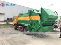 China Sinotruk HOWO 8cbm 4x2 RHD Compactor Garbage Truck 120HP Euro 2 for sale