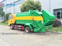 China Sinotruk HOWO 8cbm 4x2 RHD Compactor Garbage Truck 120HP Euro 2 for sale
