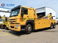 China Sinotruk HOWO 20-30 Ton Recovery Tow Truck 340HP Diesel Engine Wrecker Towing Truck for sale
