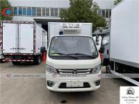 China Foton Xiangling M1 LHD Gasoline Refrigerated Van Truck 4x2 1.5T Payload Euro VI for sale