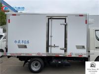 China Foton Xiangling M1 LHD Gasoline Refrigerated Van Truck 4x2 1.5T Payload Euro VI for sale