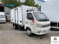 China Foton Xiangling M1 LHD Gasoline Refrigerated Van Truck 4x2 1.5T Payload Euro VI for sale