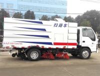 China ISUZU 5 Ton 120HP LHD Street Sweeper Vacuum Truck 6m3 Dust Bin 2m3 Water Tank for sale