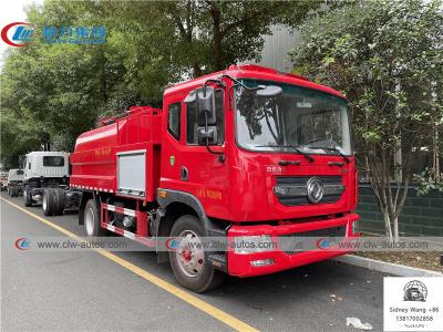 China Dongfeng DFAC Duolica 10000L Water Sprinkler Truck 10CBM Fire Fighting Tanker for sale