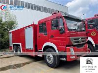 China SINOTRUK HOMAN 6x4 Fire Fighting Truck 8000L Water 2000L Foam Tank Emergency Pumper for sale