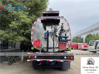 China CCC 3 Axle 50000L Stainless Steel Asphalt Tanker Semi Trailer with 250°C Heating System for sale