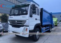 China Sinotruk HOMAN 4x2 RHD 10CBM Compressed Garbage Compactor Truck 16000kg GVW for sale