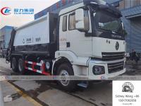 China Shacman 6x4 20CBM 15T Compactor Garbage Truck with Euro 3 Engine and Hydraulic System for sale