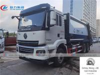 China Shacman 6x4 20CBM 15T Compactor Garbage Truck with Euro 3 Engine and Hydraulic System for sale
