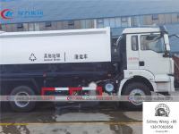China Shacman 6x4 20CBM 15T Compactor Garbage Truck with Euro 3 Engine and Hydraulic System for sale