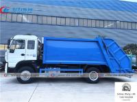 China Sinotruk Homan 4x2 10000L RHD Garbage Compactor Truck 266HP Euro II for sale