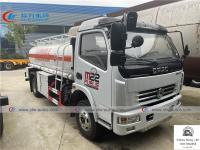 China Dongfeng 5cbm 4x2 Fuel Transport Truck with Dispenser 5000L Diesel Tanker for sale