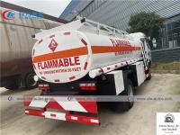 China Dongfeng 5cbm 4x2 Fuel Transport Truck with Dispenser 5000L Diesel Tanker for sale