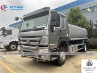 China SINOTRUK HOWO 4x2 Left Hand Drive 10CBM Water Bowser Truck 10000Liters Water Tank for sale