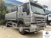 China SINOTRUK HOWO 4x2 Left Hand Drive 10CBM Water Bowser Truck 10000Liters Water Tank for sale
