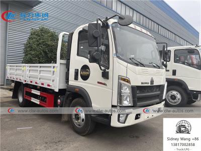 China SINOTRUK HOWO 4x2 3 Ton 5 Ton Light Cargo Truck with Cummins 148hp Engine for sale
