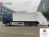 China SINOTRUK HOWO 6x4 20m3 Compressed Rubbish Collector Garbage Truck 371HP for sale