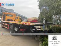 China SINOTRUK HOWO 4x2 Heavy Duty 8 Ton Flatbed Wrecker Towing Truck 18000kg GVW for sale