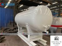 China 5000 Liter 2.5 Ton LPG Skid Station with Cylinder Refilling Scale 380V for sale