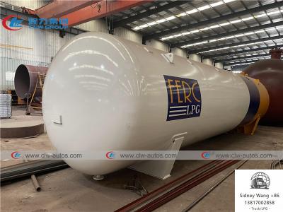 China ASME 30CBM 15Ton Carbon Steel Q345R LPG Gas Storage Tank 30000 Liters for sale