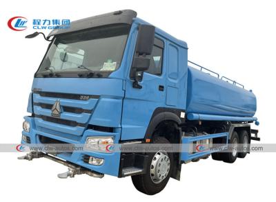 China Sinotruk Howo 6x4 10 Wheeler 20 Ton Water Tanker Truck 22000 Liters for sale