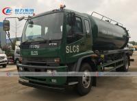 China ISUZU FTR 12000L High Pressure Vacuum Fecal Suction Truck Sewage Cleaner for sale