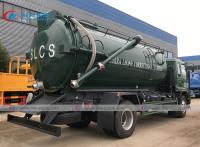 China ISUZU FTR 12000L High Pressure Vacuum Fecal Suction Truck Sewage Cleaner for sale
