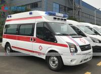 China FORD Mid Roof Negative Pressure Ambulance 5341mm 121hp Emergency Rescue Vehicle for sale
