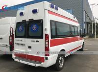 China FORD Mid Roof Negative Pressure Ambulance 5341mm 121hp Emergency Rescue Vehicle for sale
