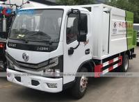 China Dongfeng 4x2 5CBM Cement Paste Spray Truck LHD Euro 3 Diesel 82HP for sale