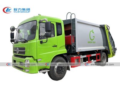 China DFAC Tianjin 4x2 12CBM Compressed Garbage Truck for sale