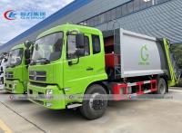 China DFAC Tianjin 4x2 12CBM Compressed Garbage Truck for sale