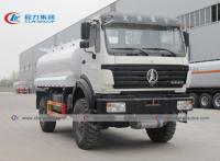 China North Benz Beiben 4x4 AWD Off Road 8M3 Fuel Tanker Truck with 80 km/h Speed and Multiple Capacity Options for sale