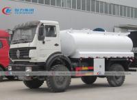 China North Benz Beiben 4x4 AWD Off Road 8M3 Fuel Tanker Truck with 80 km/h Speed and Multiple Capacity Options for sale