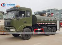 China Dongfeng 6x6 AWD 12000L Water Sprinkler Truck Fire Fighting Tanker 245HP for sale