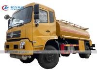 China Dongfeng 4x2 RHD 10000L Mobile Oil Tanker Truck Fuel Dispenser 190HP for sale