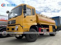 China Dongfeng 4x2 RHD 10000L Mobile Oil Tanker Truck Fuel Dispenser 190HP for sale