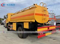China Dongfeng 4x2 RHD 10000L Mobile Oil Tanker Truck Fuel Dispenser 190HP for sale