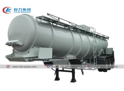 China 3 Axle 21 CBM V Type Concentrated Sulfuric Acid Transport Tank Trailer Q235B for sale