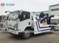 China ISUZU 4x2 100HP 3T Road Recovery Wrecker Tow Truck with 2999cc Engine for sale