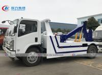 China ISUZU 4x2 100HP 3T Road Recovery Wrecker Tow Truck with 2999cc Engine for sale