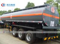 China 3 Axle 18000 24000L Dilute Sulfuric Acid Tank Semi Trailer Chemical Liquid Transport for sale
