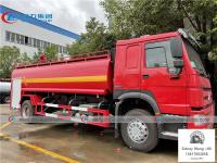 China Sinotruk Howo 4x2 Fire Fighting Truck 15000L Water Tank 60L/s Fire Pump for sale