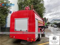 China Sinotruk Howo 4x2 Fire Fighting Truck 15000L Water Tank 60L/s Fire Pump for sale