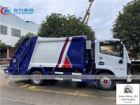 China Dongfeng Duolica 4x2 6000L Rear Load Garbage Compactor Truck - 6m³ Capacity, 140HP Diesel Engine for sale