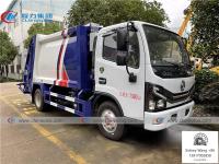 China Dongfeng Duolica 4x2 6000L Rear Load Garbage Compactor Truck - 6m³ Capacity, 140HP Diesel Engine for sale