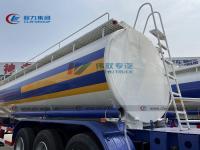 China SGS 3 Axle 40000L Q235 Steel Fuel Tanker Semi Trailer 40CBM for sale